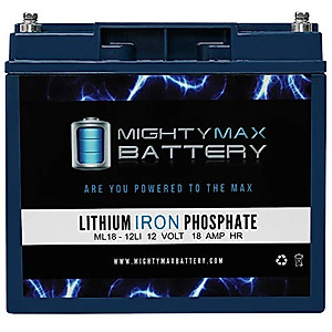 Mighty Max Battery 12V 18AH Lithium Replacement Battery for 12896 51814 51913 104831