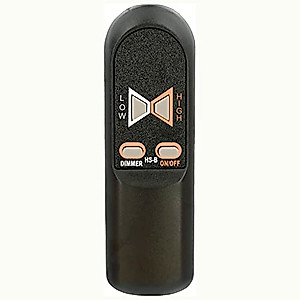 YAOHUIMI Compatible with Heat Surge Electric Fireplace Stove Heater Infrared Remote Control ADL 2007 and ADL 01/2008 Thru 05/2008 Beige HG2