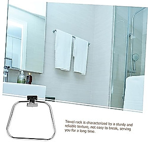 Towel Rack Towel Rack Bathroom Hand Towel Holder Hand Towel Holder for Bathroom Towel Organizer Towel Rod Kitchen Towel Holder Paint Hanger Lanyard Towel Ring Stainless Steel