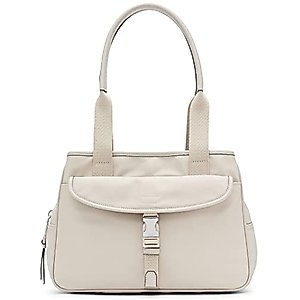 Calvin Klein Shay Triple Compartment Satchel, Fawn