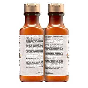 Maui Moisture Curl Quench + Coconut Oil Shampoo + Conditioner to Hydrate and Detangle Tight Curly Hair, Softening Shampoo, Vegan, Silicone & Paraben-Free, 13 Fl Oz