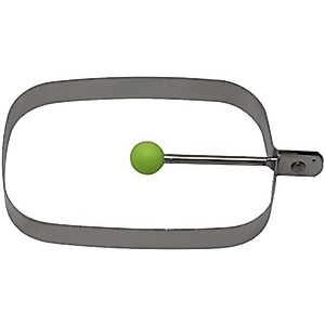 Egg Rings, Stainelss Steel Egg Cooking Rings, Rectangle Crumpet Ring Mold, Pancake Mold For Frying Eggs And Omelet Specialty Cookware Silver