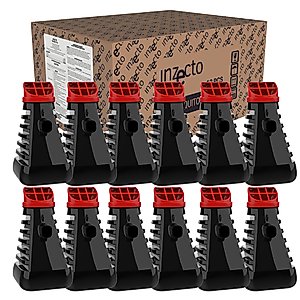 INZECTO Patented Mosquito Trap - Helps to Prevent The Emergence of Adult Mosquitoes - Effective Long-Term Outdoors - Activates with Tap Water - Case of 12 Traps