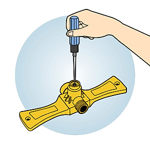 Orbit 58092N Port-A-Rain Hose Watering Sprinkler System , Green