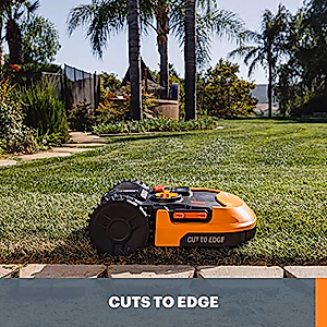 Worx Landroid S 20V 2.0Ah Robotic Lawn Mower 1/8 Acre / 5,445 Sq Ft. Power Share - WR165 (Battery & Charger Included)