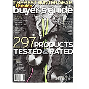 OUTSIDE, BUYER'S GUIDE, WINTER, 2015/2016 (297 PRODUCTS TESTED & RATED)