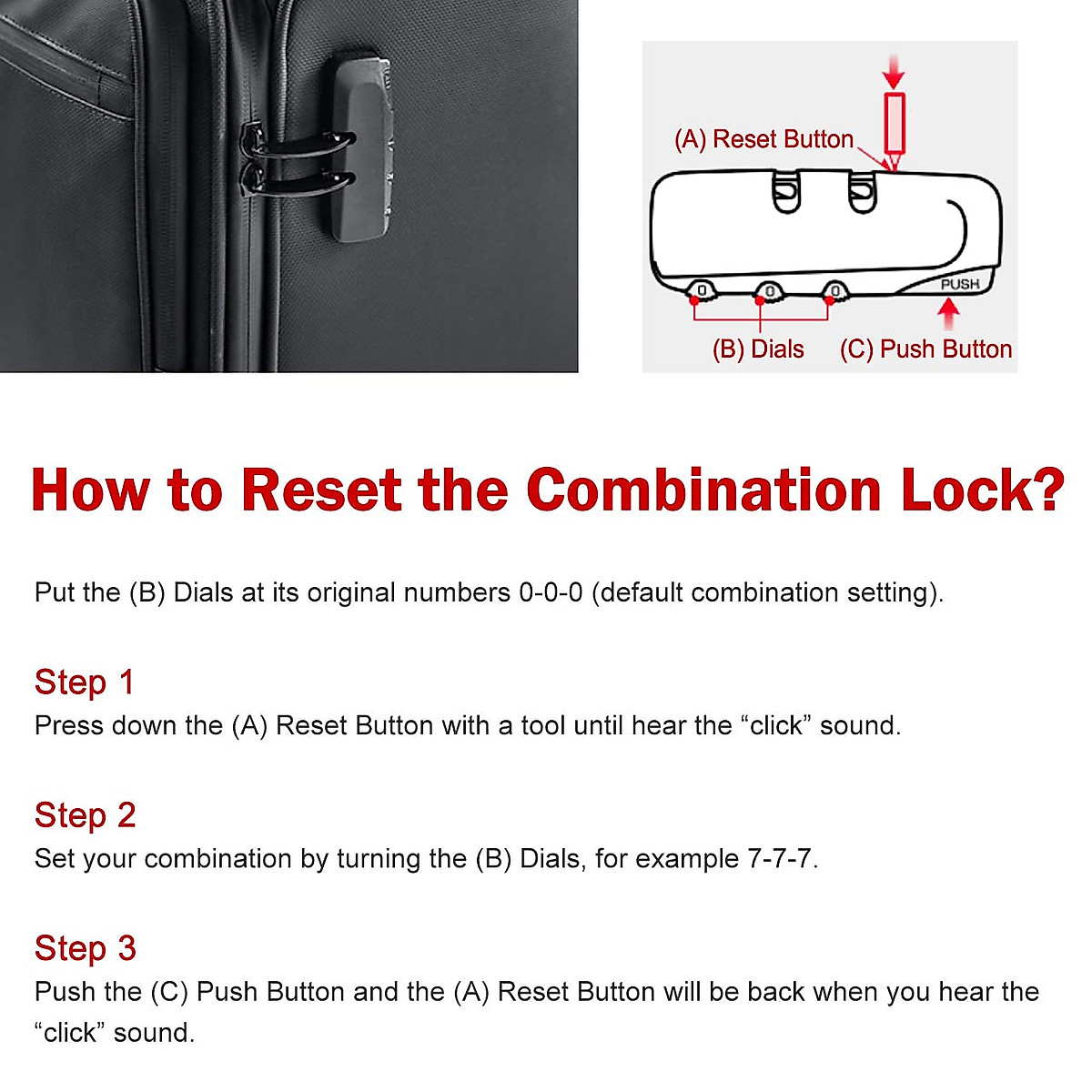 SANWA Rolling Laptop Bag with Lock, 22L Cabin Size, Water Resistant, Overnight Computer Briefcase on Wheels, Business & Travel &Carry On Luggage Bag with Telescoping Handle, 14-inch PC, for Men Women