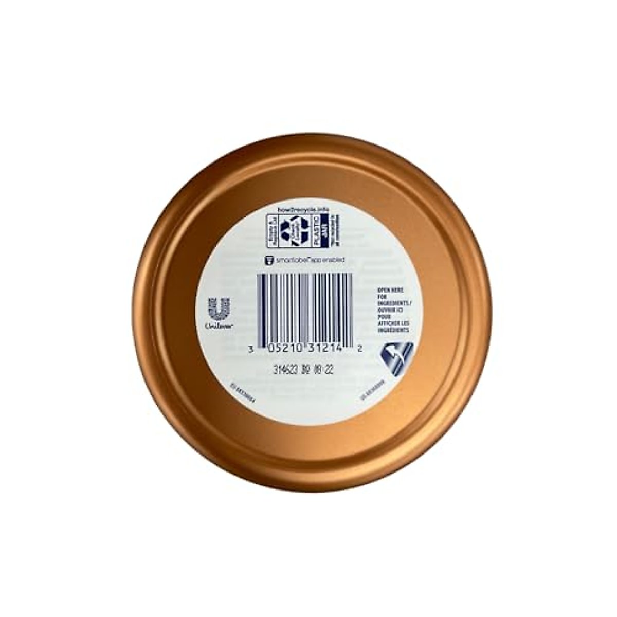 Vaseline Intensive Care Cocoa Radiant Smoothing Body Butter with Pure Cocoa Butter NET WT. 8 OZ/227g