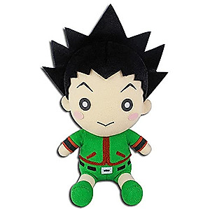 Great Eastern Entertainment Hunter X Hunter - Gon Sitting Pose Plush 7'', Multicolor