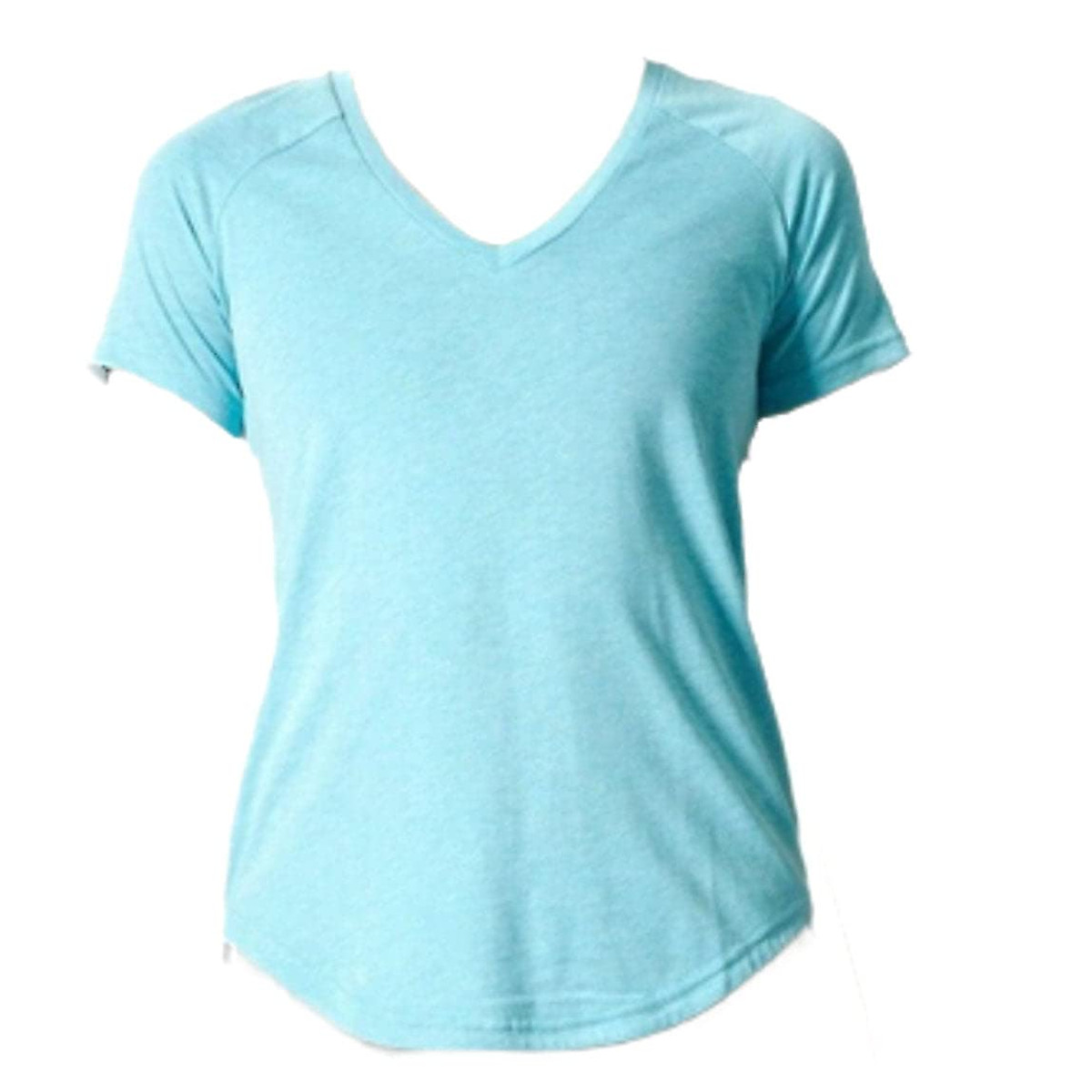 adidas Womens Quick Fit Deep V-Neck T-Shirt,Eneaqu,Medium