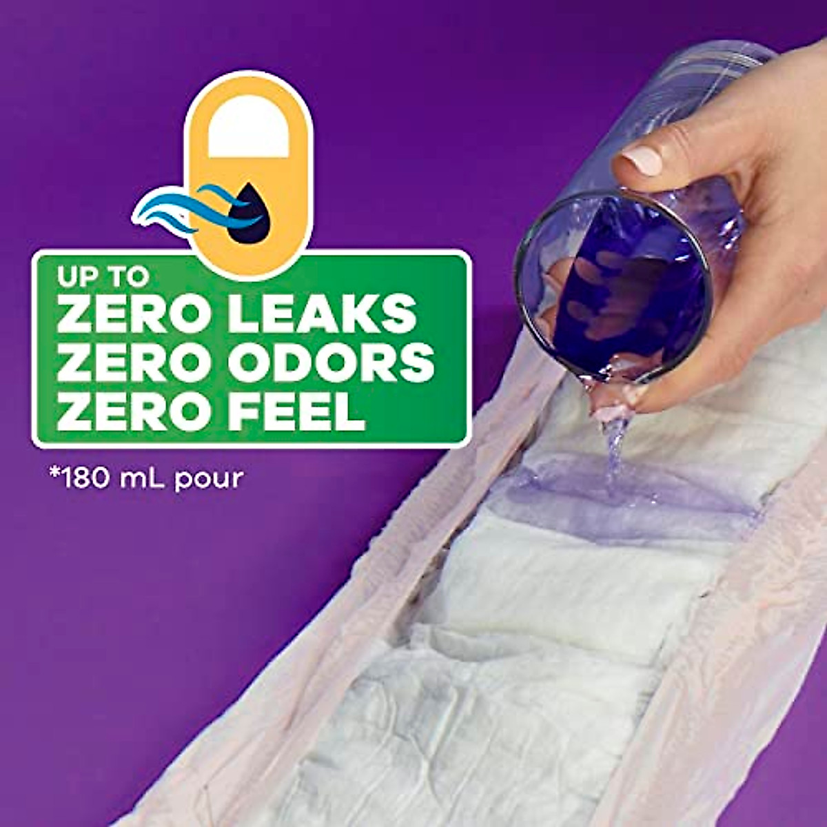 Always Discreet Adult Incontinence & Postpartum Underwear For Women, Classic Cut, Size X-Large, Maximum Absorbency, Disposable, 15 Count (Pack of 1)