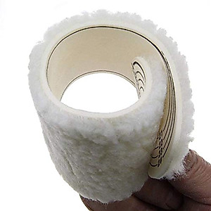 Cut to Size Fluffy Cozy Warm Shoe Insole with Size Chart - Cut-to-fit Breathable Adjusting Wool Insole One Size Fits All for Women and Men - Super Soft Wool Shoe Pads for Cold Weather (3 PCS)