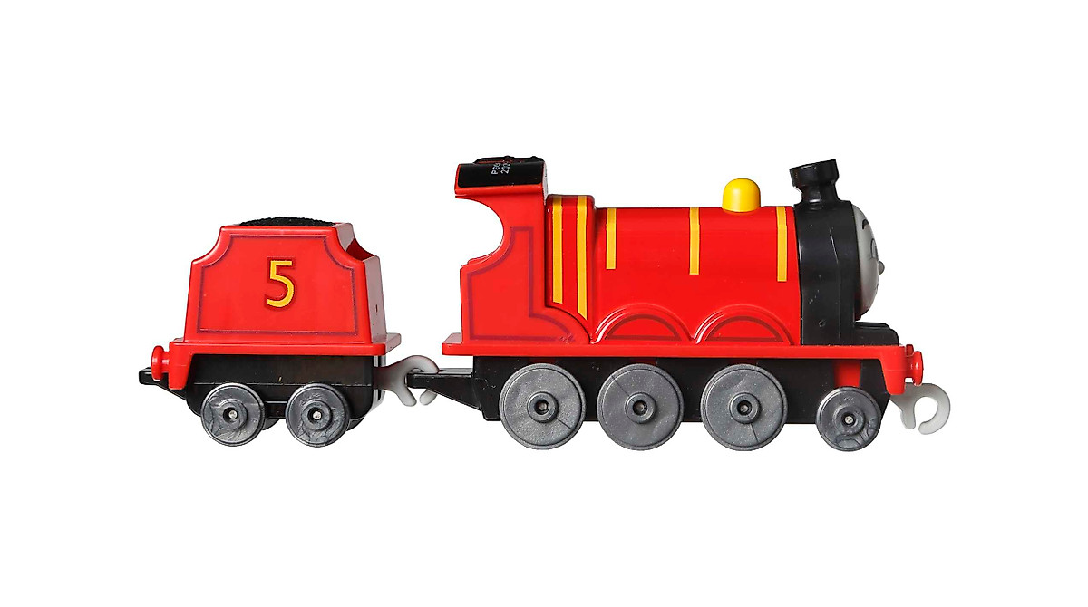 Fisher-Price Push-Along James Toy Train for Kids