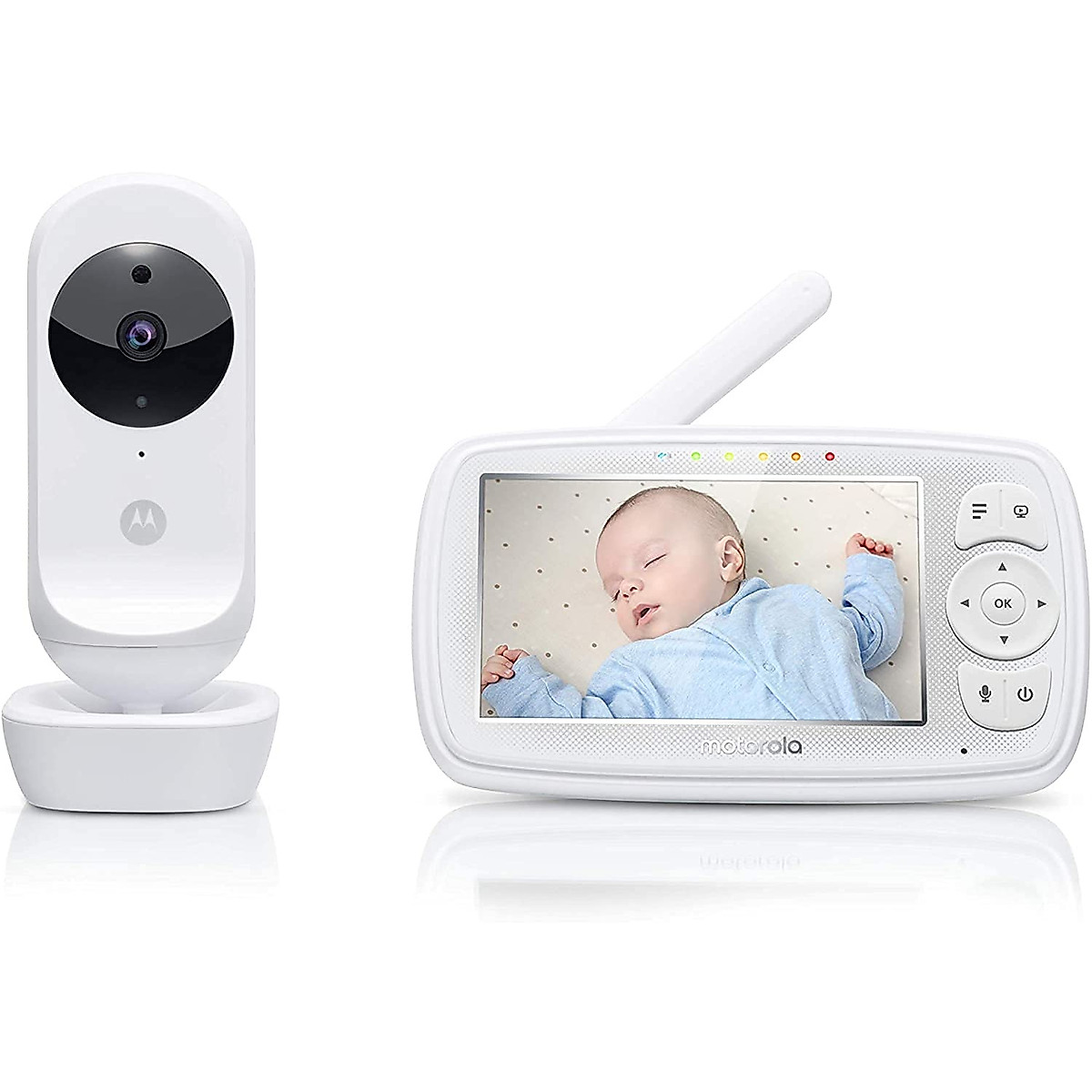 Motorola Ease44CONNECT Wi-Fi Video Baby Monitor with 4.3" HD Color Screen (New Baby Monitor)