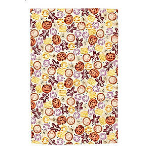 Emma Bridgewater Halloween Pumpkins and Gingerbread Biscuits Double Oven Glove & Kitchen Dish Towel Cotton Gift Set