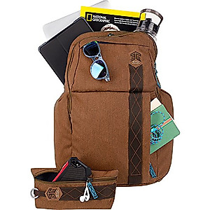 STM Kings Backpack for Laptop & Tablet Up to 15" - Desert Brown (stm-111-149P-10)