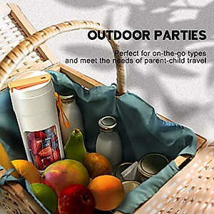 Portable Blender, Mini Blender For Shakes and Smoothies, Personal Blender USB Rechargeable