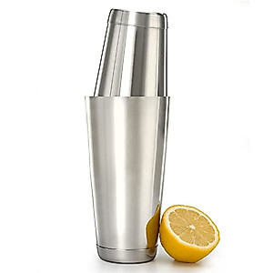 Barfly Soho Cocktail Shaker Tin Set (18 oz and 28 oz), Stainless,M37152