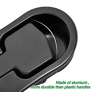 BokWin 1 Pcs Metal Recliner Pull Handle Replacement,Couch Sofa Cable Chair Recliner Lever Handle,Exposed Cable Length 4.9inch