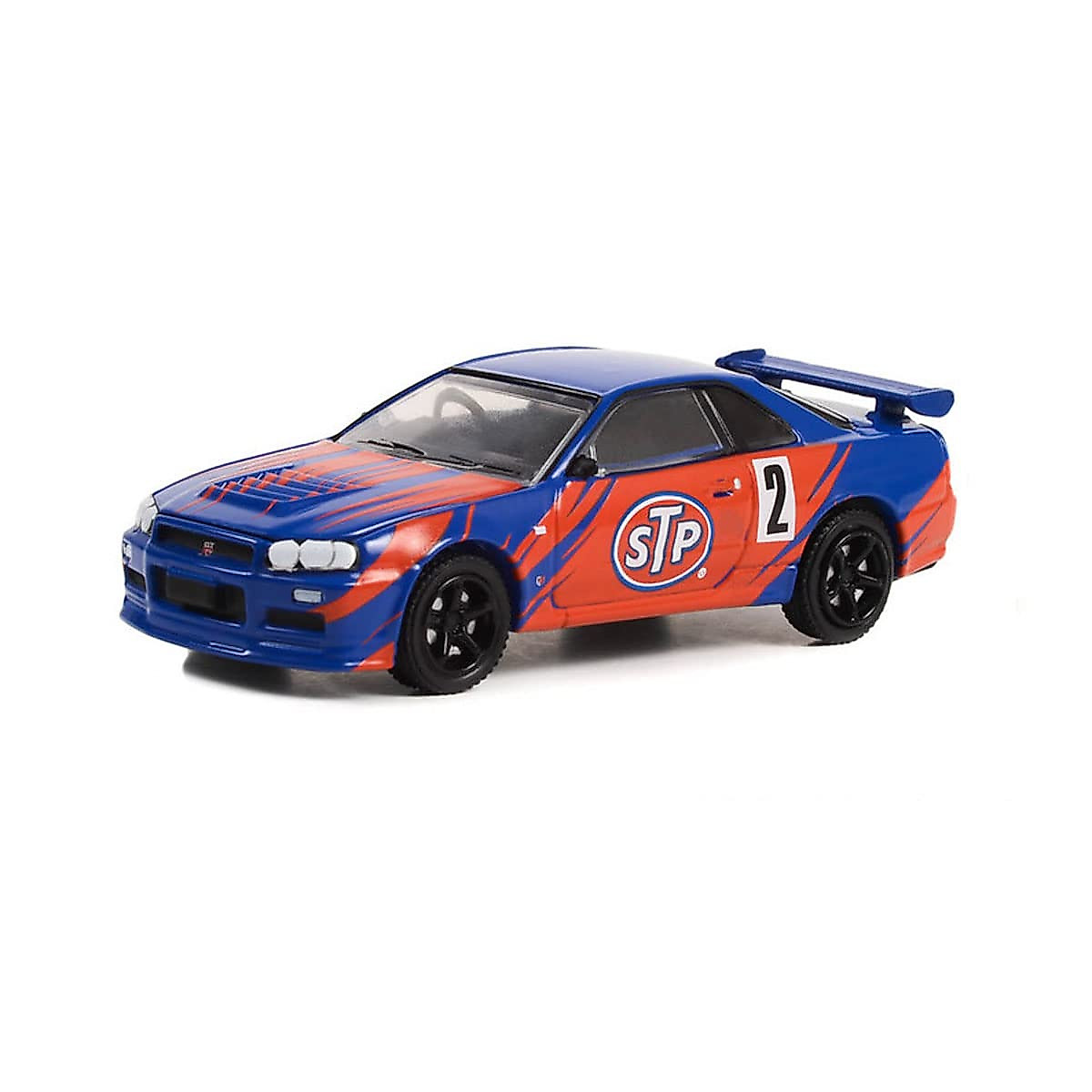 Greenlight 1/64 2002 Nissan Skyline GT-R R34 STP Running on Empty Series 15 41150-D