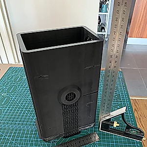 RESIONE Tough 3D Printer Resin, Not Brittle ABS Like Tough & Rigid 3D Resin for LCD 3D Printing UV 405nm (K Black 500g)