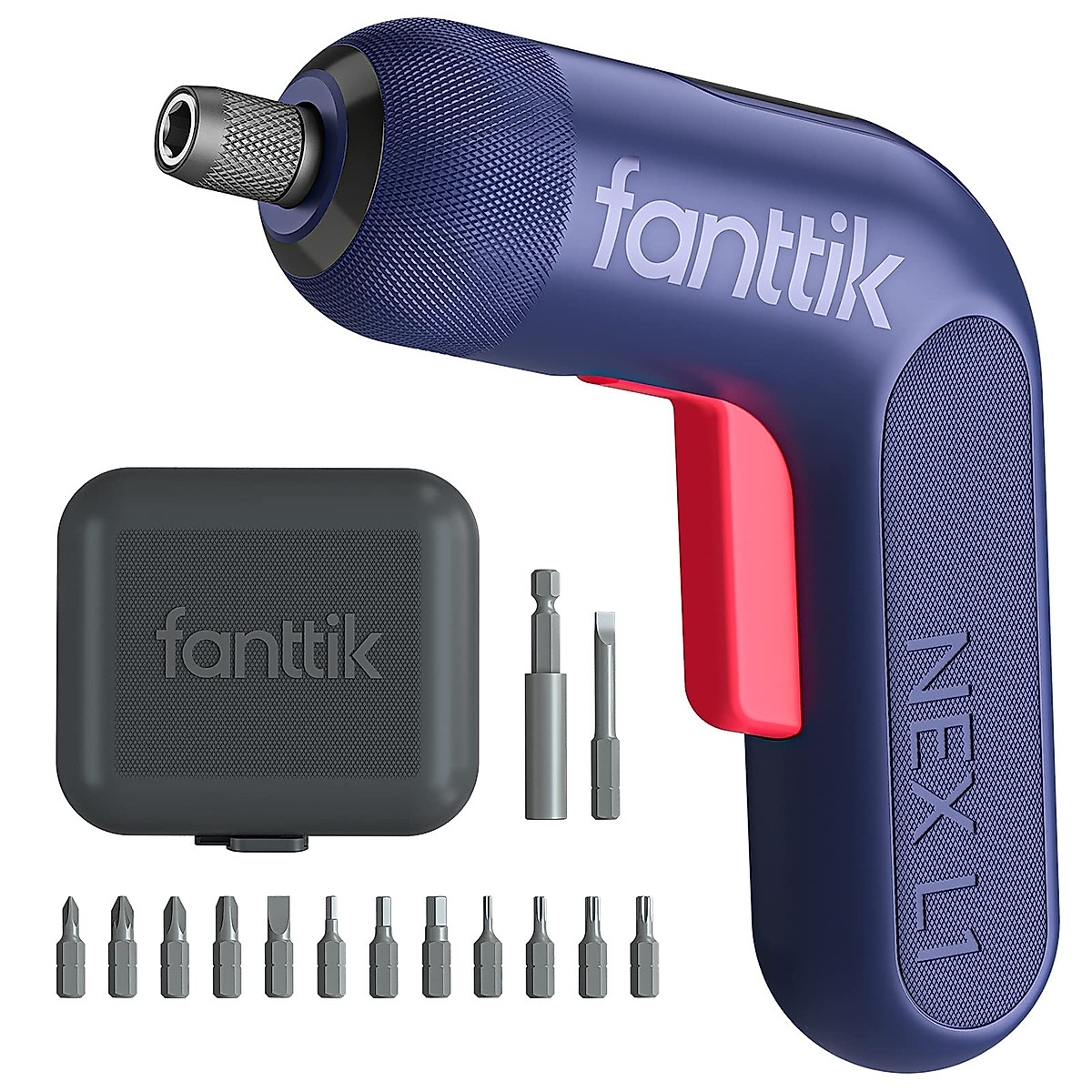 Fanttik T8 APEX Jump Starter and Cordless Screwdriver Kit L1 PRO Blue