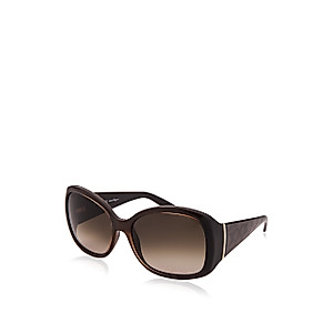 Salvatore Ferragamo Women's SF722S Sunglasses, Brown