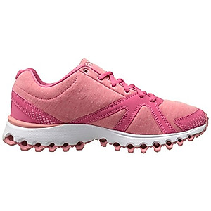 K-Swiss Women's X-160 Heather CMF Cross-Trainer Shoe, Honeysuckle/Geranium Pink, 6 M US