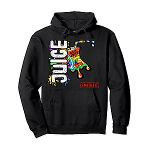 SMITHFIT JUICE Pullover Hoodie ,Blue ,Small