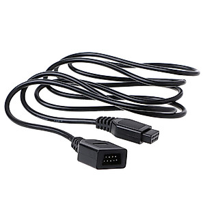 Junlinto 9-Pin Extension Cable Cord 1.8m for Sega Genesis 2 Controller Game Handle Grip