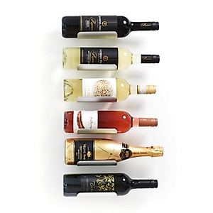 xympo Wall Mounted Wine Rack (Set of 6)