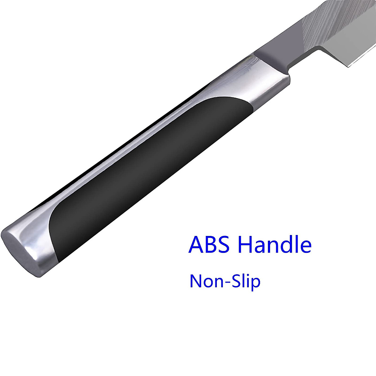 CHUYIREN Sushi Knife Sashimi Knife- 9.5 inch and 10.6 inch Stainless Steel Handle And Wenge Wood Handle