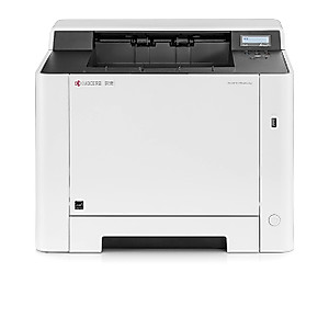 Kyocera ECOSYS P5026cdw Color Network Laser Printer, 27 ppm, Standard 1200dpi, Standard Duplex, Gigabit Ethernet, USB, Wireless & Wi-Fi Direct, Mobile Print, 512 MB Memory, 2 Line LCD Screen