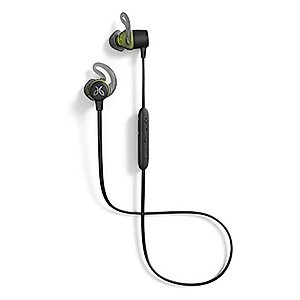 Jaybird Tarah Bluetooth Wireless Sport Headphones for Gym Training, Workouts, Fitness and Running Performance: Sweatproof and Waterproof – Black Metallic/Flash