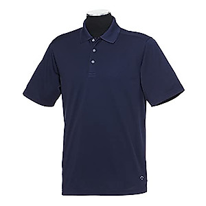 Callaway Men's Short Sleeve Core Performance Golf Polo Shirt with Sun Protection (Size Small-4X Big & Tall), Peacoat, 3X-Large