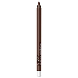 Almay Gel Eyeliner, Waterproof, Fade-Proof Eye Makeup, Easy-to-Sharpen Liner Pencil, 140 Deep Chestnut, 0.045 Oz
