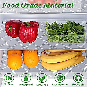 Shelf Liners For Kitchen Cabinets 16 Inch Wide X 20 Ft Non Adhesive Cabinet Drawer Liner For Shelves Washable Cupboard Liner Non Slip Waterproof Refrigerator Shelf Pantry Mat Bathroom Drawer Protector