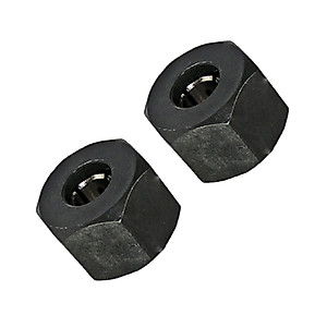 HASME 2-Pack Replacement Collet for Bosch Replaces for 2610008122 Fits for PR10E PR20EVSK PR20EVS 1/4" Collet Chuck