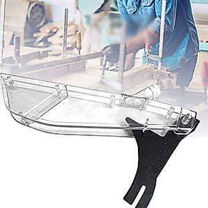 FDSF 10Inch Stand Table Saw Protective Cover, Anti Dust Case Clear Plastic Guard Dispensing Knife Universal Transparent