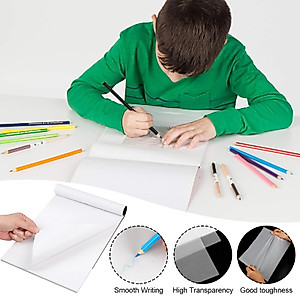 120 Sheets Tracing Paper for Drawing, 8.5”x 11” Trace Paper, Translucent Vellum Paper Tracing Paper Pad, Tracing Pad for Sketching, Preliminary Drawing, Overlaying Images Tracing