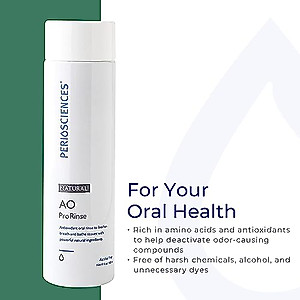 PerioSciences AO ProRinse Natural Mouthwash 10 fl oz/300ml