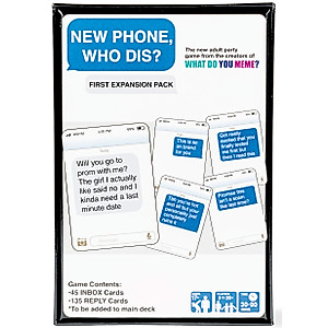 WHAT DO YOU MEME? New Phone, Who Dis? Expansion Pack - Designed to be Added to New Phone, Who Dis? Core Game