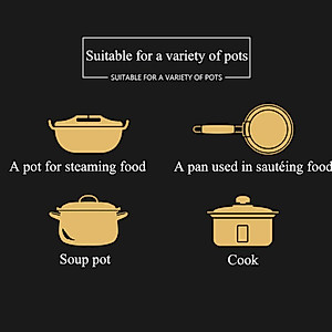 Round Stainless Steel Steamer Rack 7.6" 8.5" 9.33" 10.23" Inch Diameter Steaming Rack Stand Canner Canning Racks Stock Pot Steaming Tray Pressure Cooker Cooking Toast Bread Salad Baking (4 Pack)