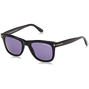 Tom Ford Leo Tf336 Ft0336 Authentic Designer Sunglasses 01v Shiny Blk Glasses