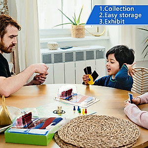 Tatuo 12 Pieces Protector Case Compatible with Hot Wheels Protector Packs for Display Storage, 6.5" x 4.25"