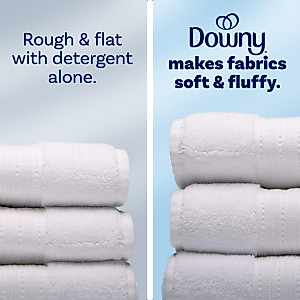 Downy Fabric Softener Liquid, April Fresh Scent, 140 fl oz, 190 Loads, HE Compatible, Downy Fabric Softener, Liquid Fabric Softener, Laundry