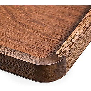 Kalmar Home Square Serving Tray | Charcuterie Board | Acacia Wood | Environmentally Friendly | 14 in