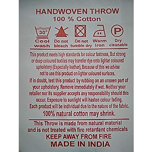 Cotton Throw Blanket Green Beige Chevron Patterned | Sofa Bed Couch Blankets with Fringe | Sage Chartreuse | Warm Lightweight | Decorative Living Room Home Decor | Farmhouse Picnic Beach Camping