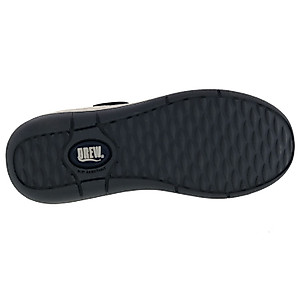 Drew Trust, Womens Velcro Mary Jane Orthopedic Comfort Shoe, Navy Leather, 10.5 Wide (D)