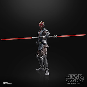 Star Wars The Black Series Darth Maul Toy 6-Inch-Scale The Clone Wars Collectible Action Figure, Toys for Kids Ages 4 and Up